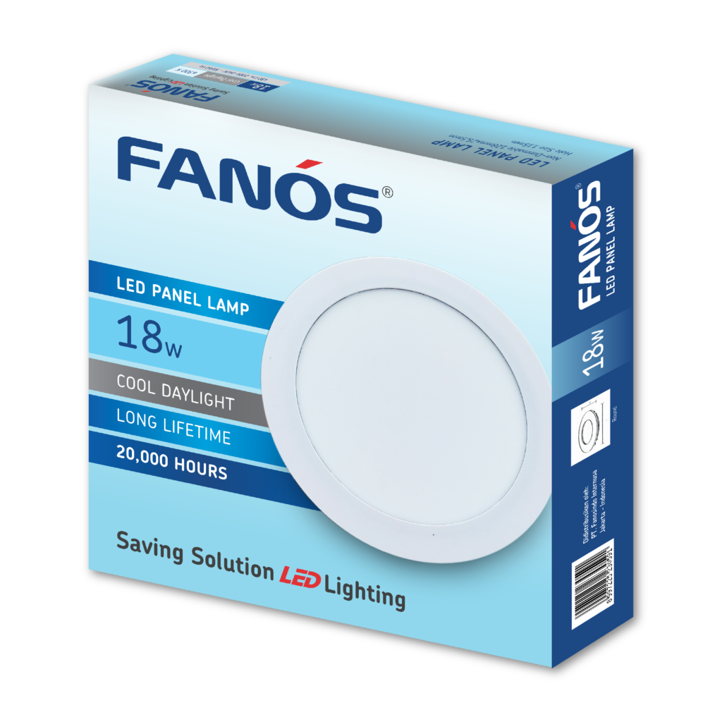 Panel Slim Round 18 Watt Cool Daylight